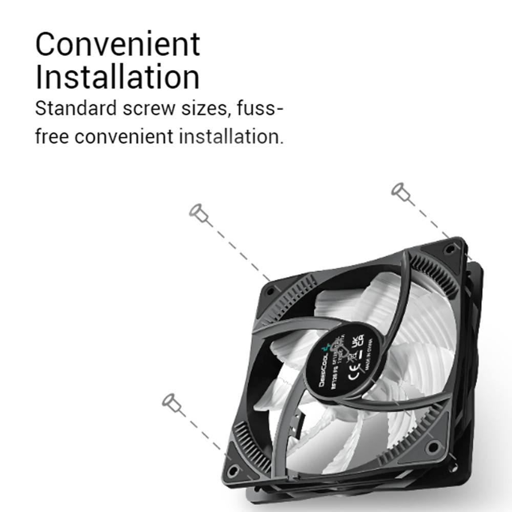 Easypc Deepcool Rf120 Fs 3 In 1pc Case Fan Rgb Kit Shopee Philippines