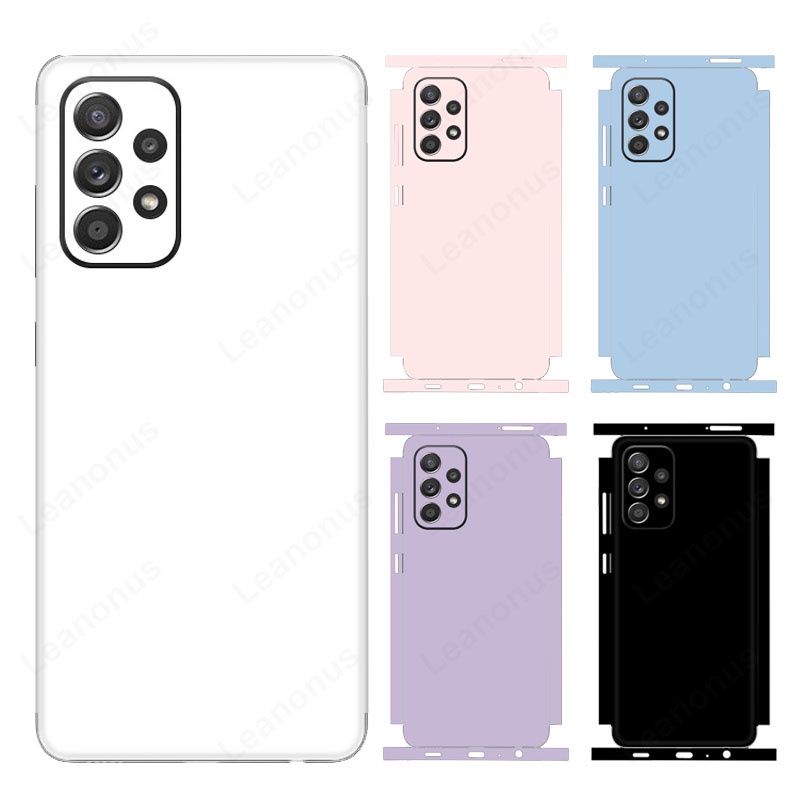 Plain Color Skin for Samsung Galaxy A54 A55 A52s A52 A56 5G Back Screen ...