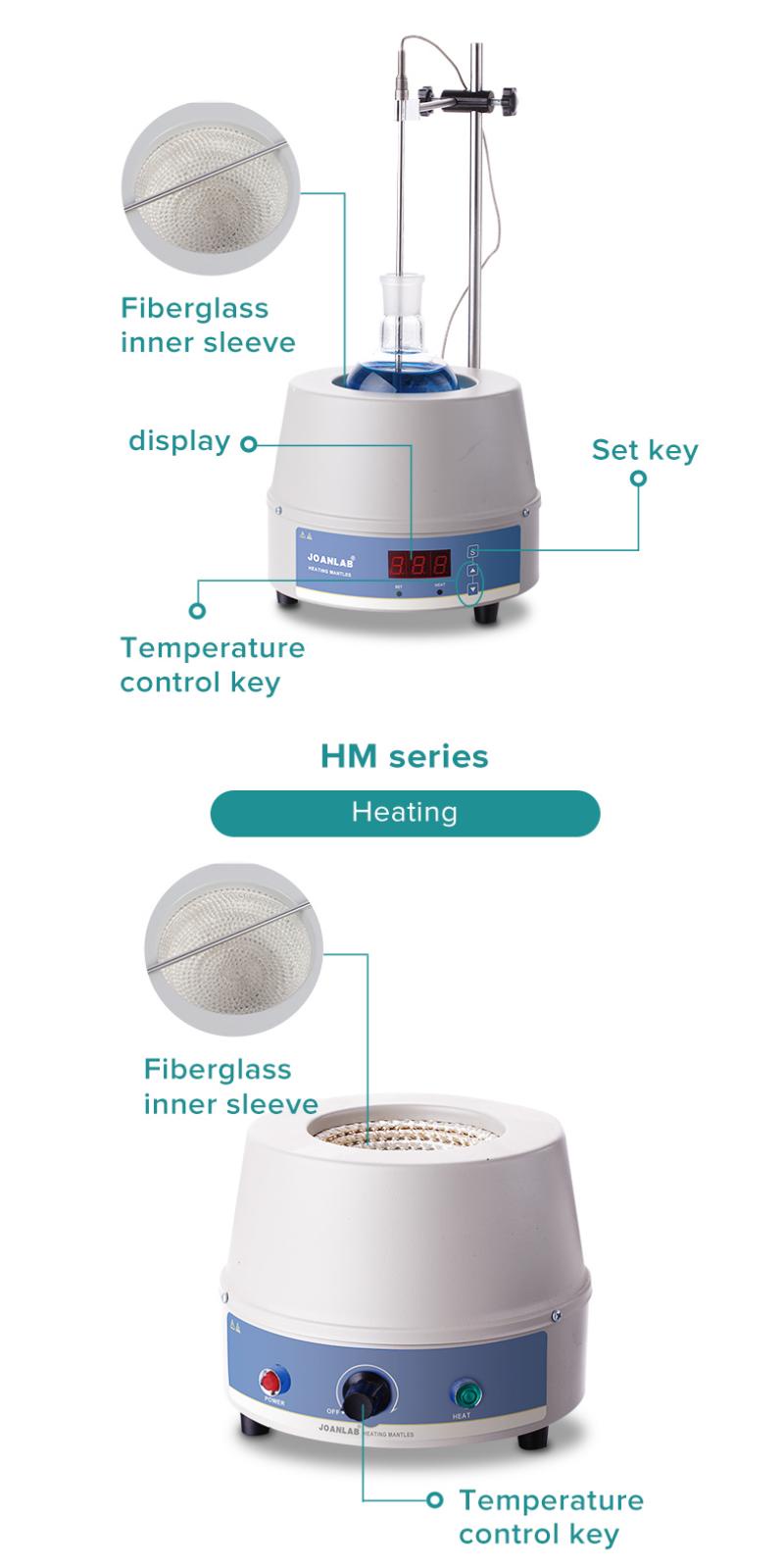 JOANLAB Digital Electric Heating Mantle With Magnetic Stirring Lab ...