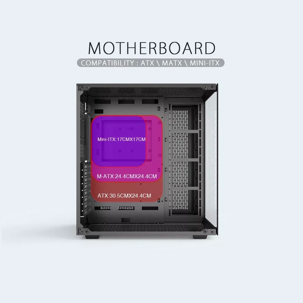 EasyPC | CoolMan Robin 2 Tempered Glass best for aesthetics Optimal ...