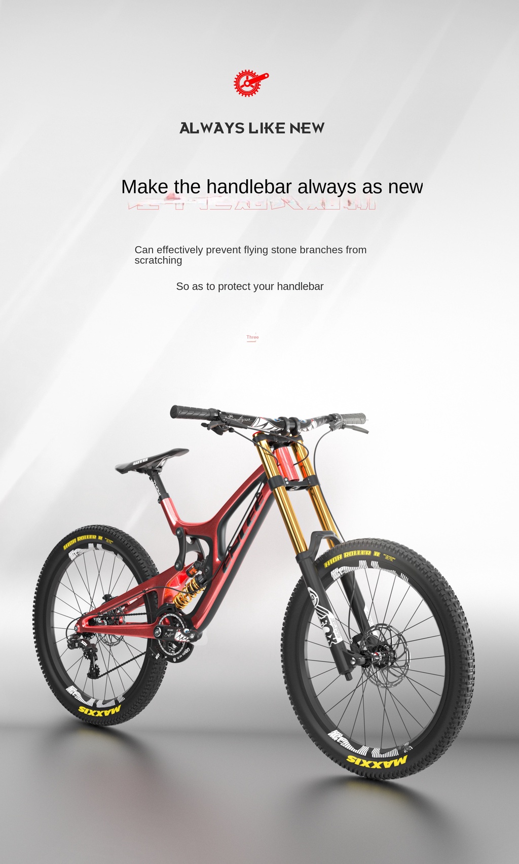 ENLEE bicycle handlebar film Highway mountain bike handlebar horizontal ...