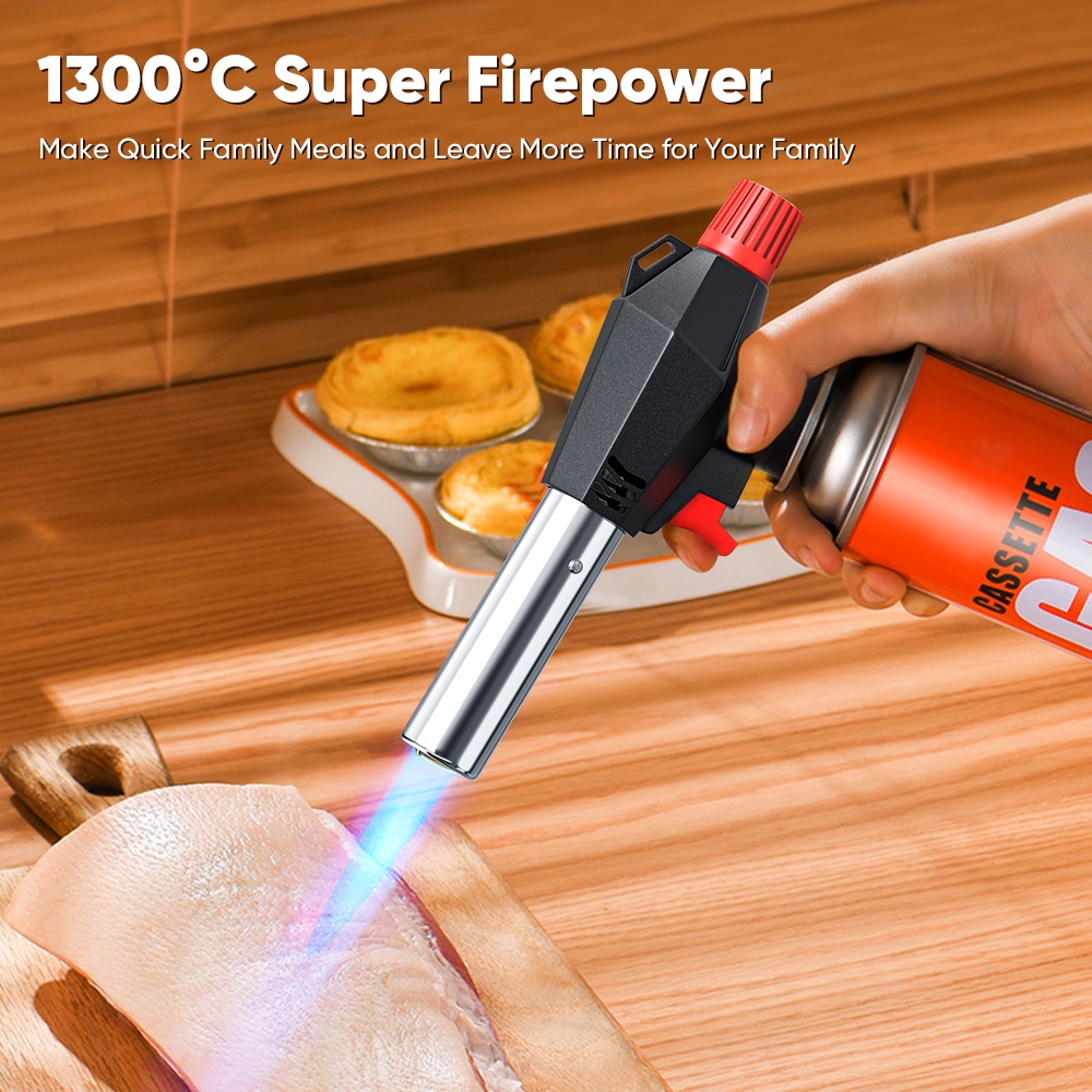 Mitsushi Automatic Ignition Gas Torch Flamethrower Gas Blow Flame Gun ...