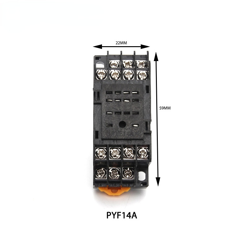 1pcs Relay Base Socket 8pin 14pin PYF08A PYF014A For Small Intermediate ...