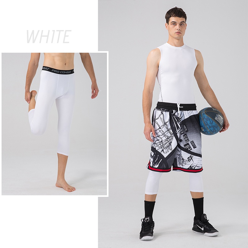 Psyche Compression Leggings Basketball Men Sports Fitness Running ...