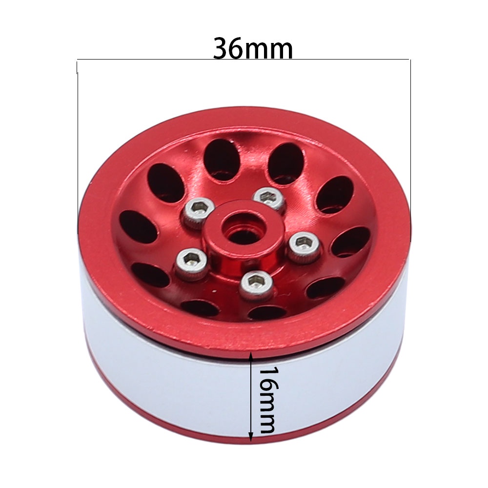 MN78 MN82 Metal Beadlock Wheel Hub Rims with Tires for 1/16 WPL C14 C24 ...