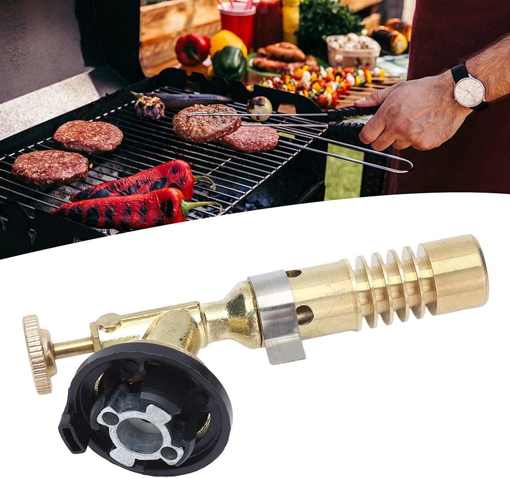 ATRONAW Torch Flame Gun Butane Blow Torch Gun,with Safety Lock and ...