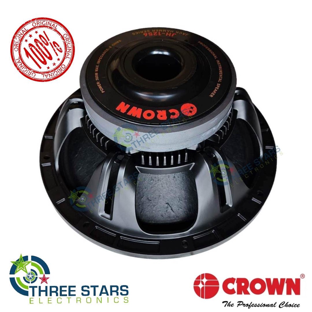 1pc Crown JH-1256 Jack Hammer Series Professional Speaker 12 inch 560 ...