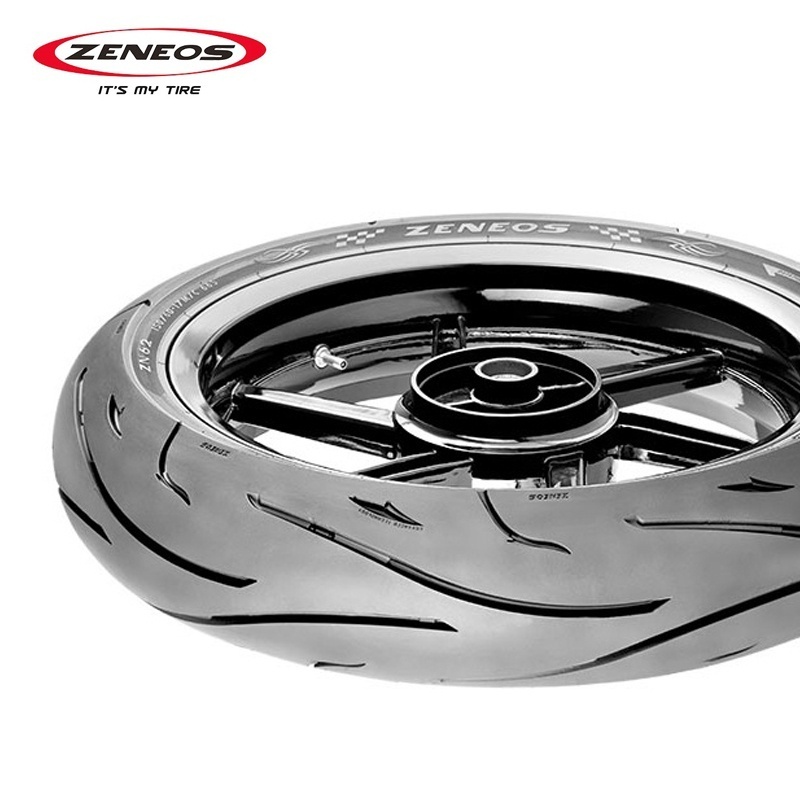 Zeneos ZN62 150-60-17 Tubeless Motorcycle Tires Sporty designed tread ...