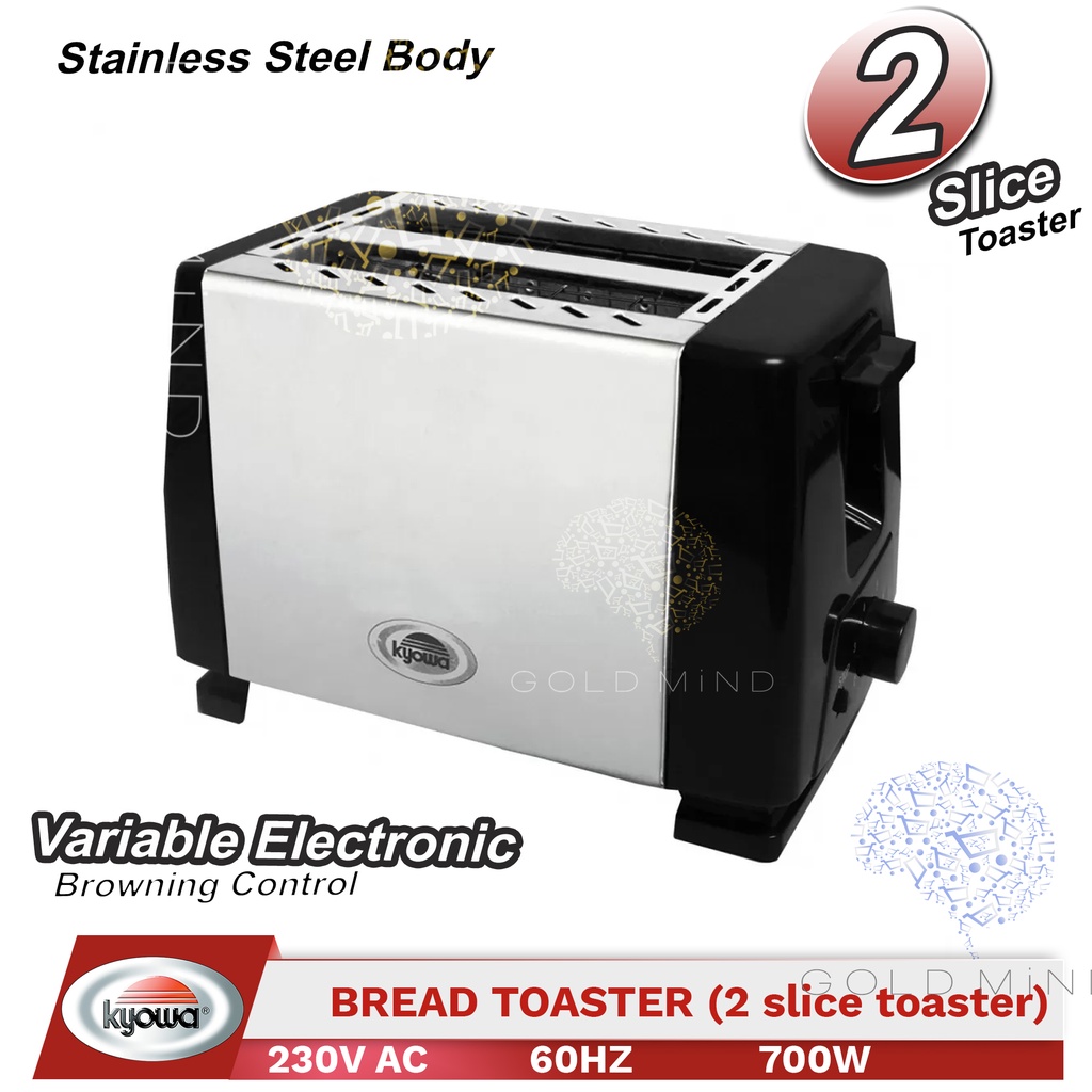 Kyowa KW-2510 Bread Toaster 700W (2 Slice Toaster) | Shopee Philippines