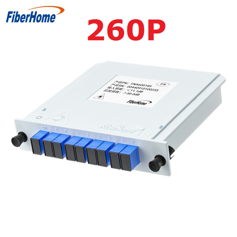 1*2 / 4 / 8 / 16 SC UPC / APC Optical Fiber Splitter Box Cable Insert ...