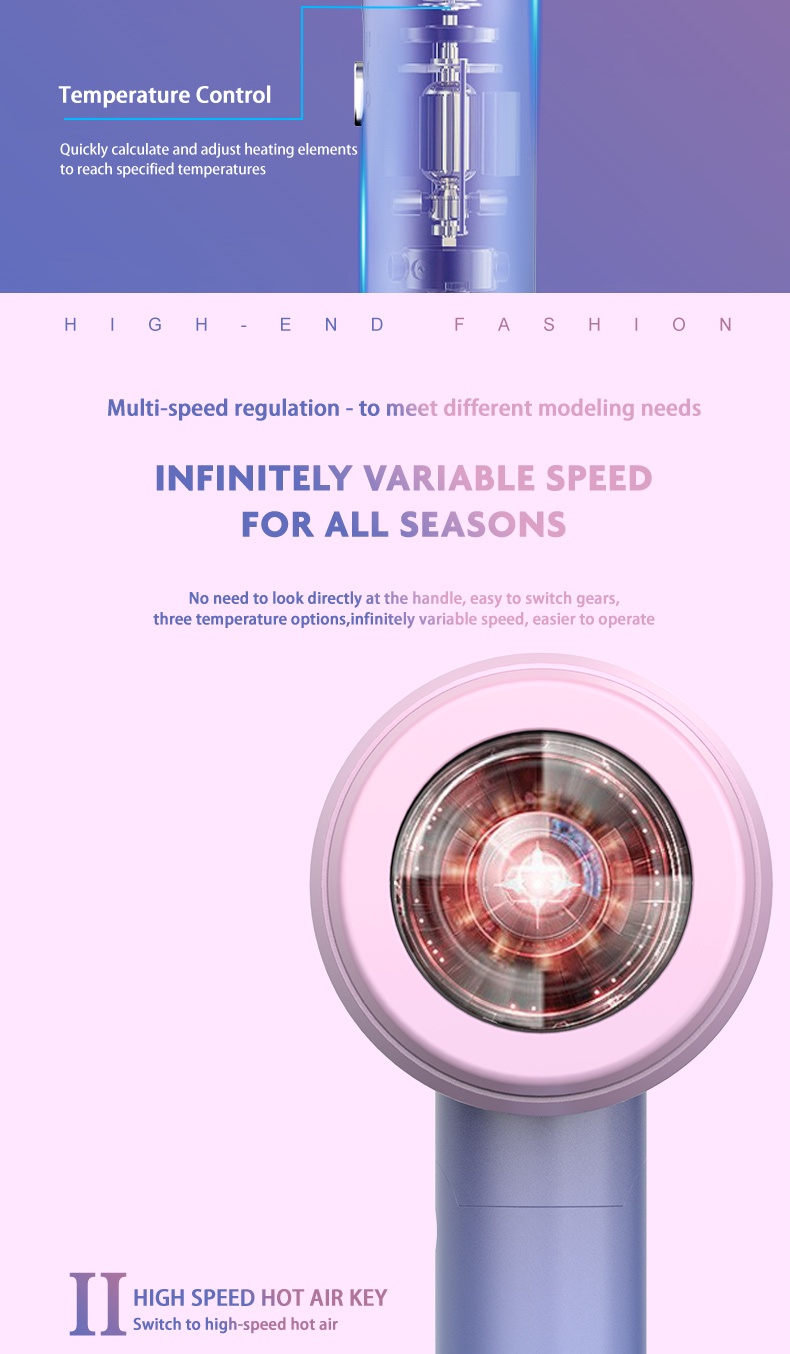 Dreepor Blower Hair Dryer and straightener Foldable Electric Hair ...