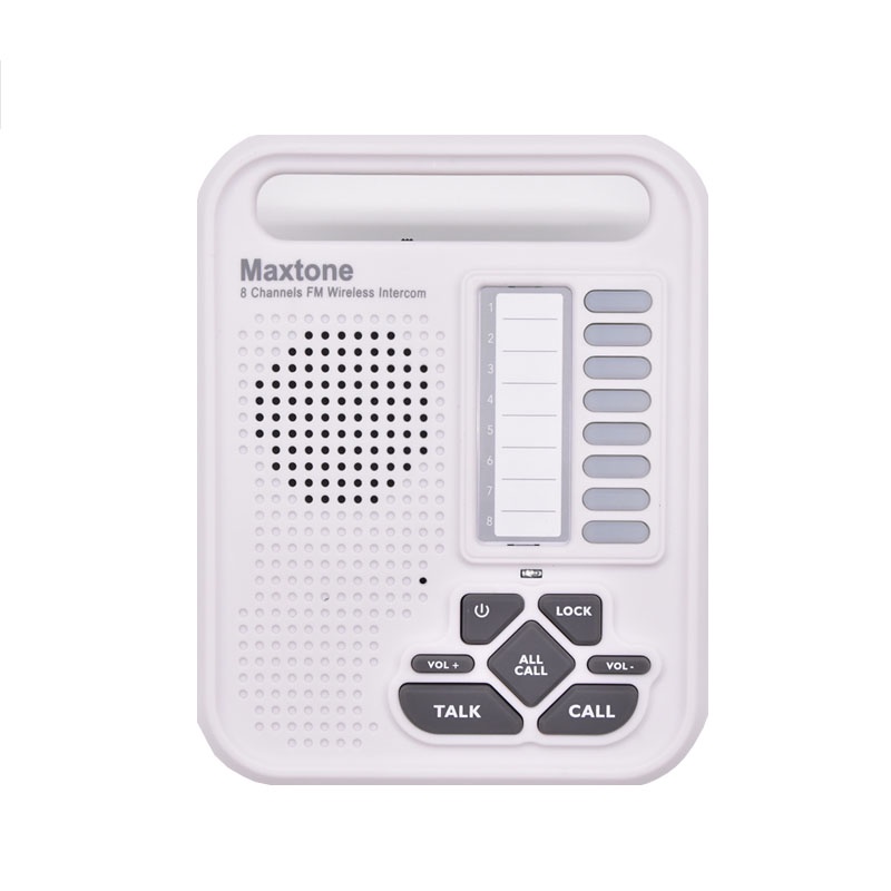 Maxtone Wireless Intercom for Home with Speaker Multi-channel Wireless ...