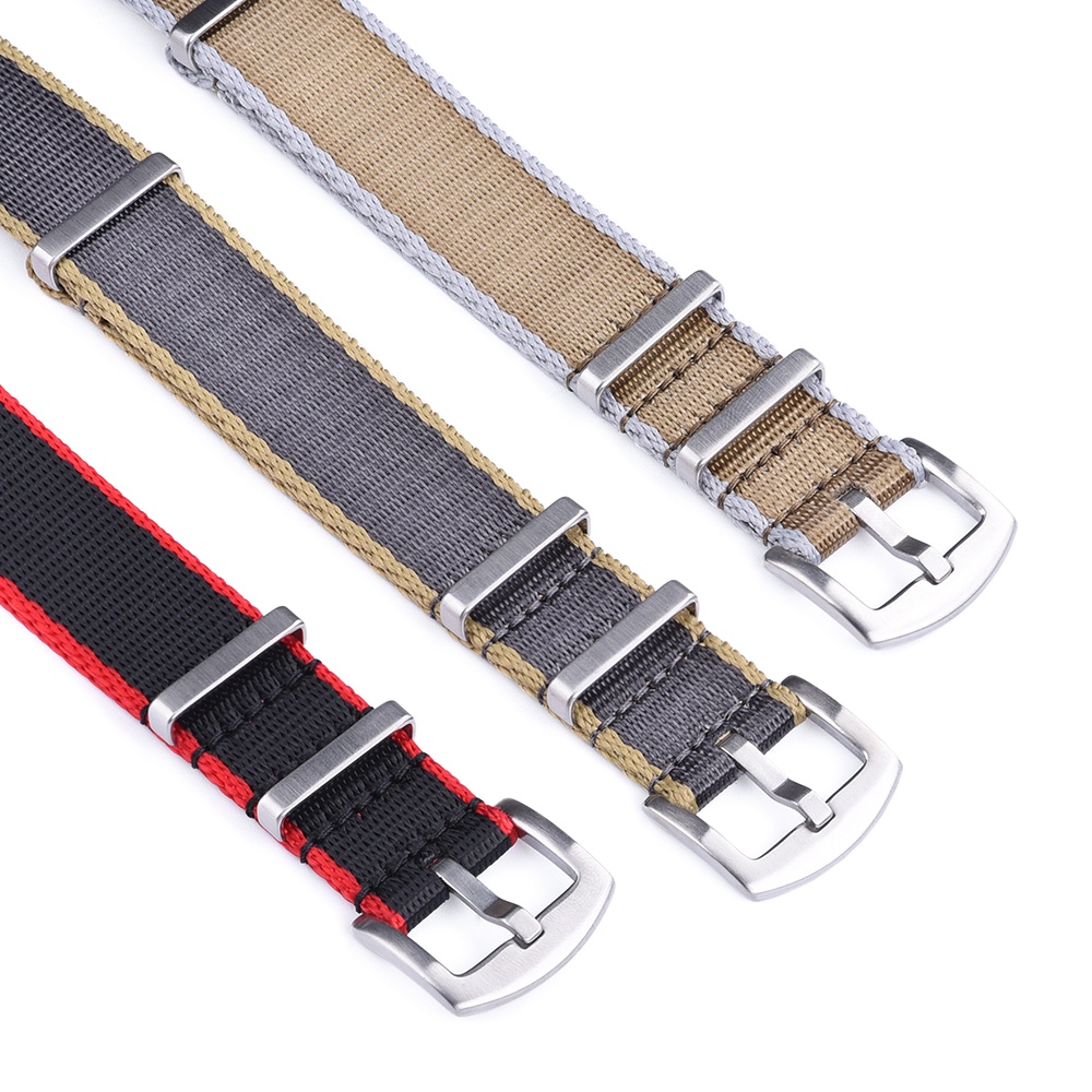 Premium Quality Nylon Strap 20mm 22mm Design Seat belts Nylon Watch ...
