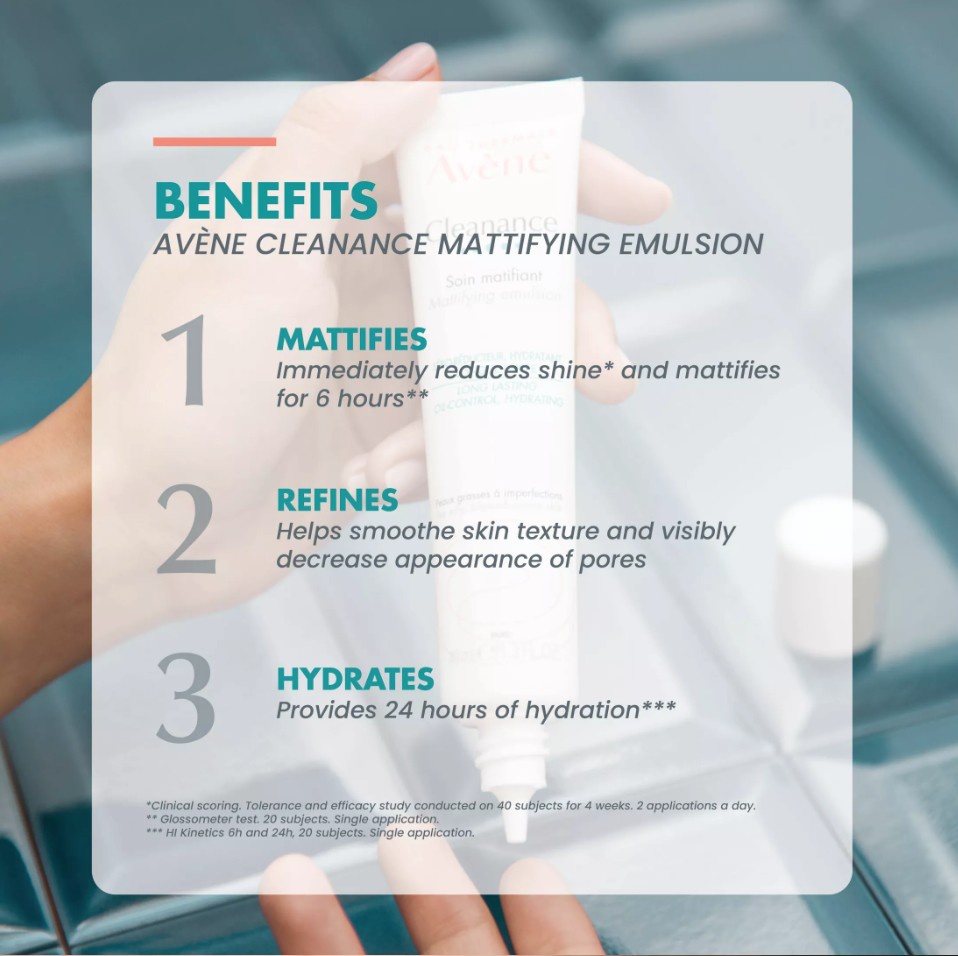 Avène Cleanance Mat Emulsion 40ML | Shopee Philippines