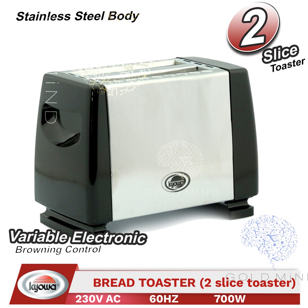 Kyowa KW-2510 Bread Toaster 700W (2 Slice Toaster) | Shopee Philippines