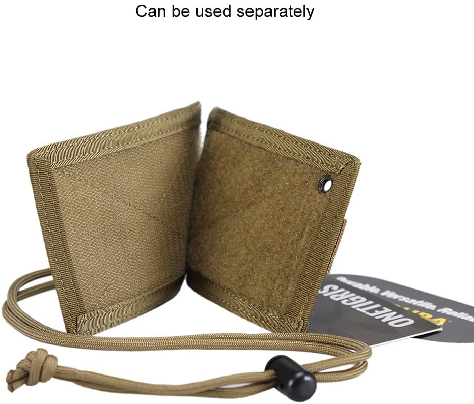 Army Fan Molle Tactical ID Card Case Patch Neck Lanyard and Credit Card ...