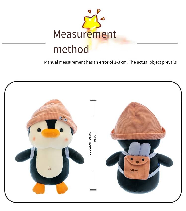 Hug Me Penguin Plush Toy Cute Animal Penguin Stuffed Toy bunny Soft ...
