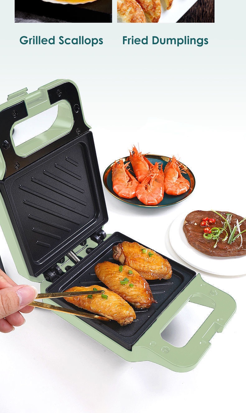 HODEKT Sandwich Maker Waffle Maker Toaster Maker Breakfast Maker Panini ...