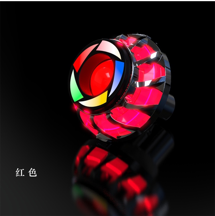 Motorcycle 12V-85V Projector Head Light Hi/Lo Beam LED Angel Devil Eye ...