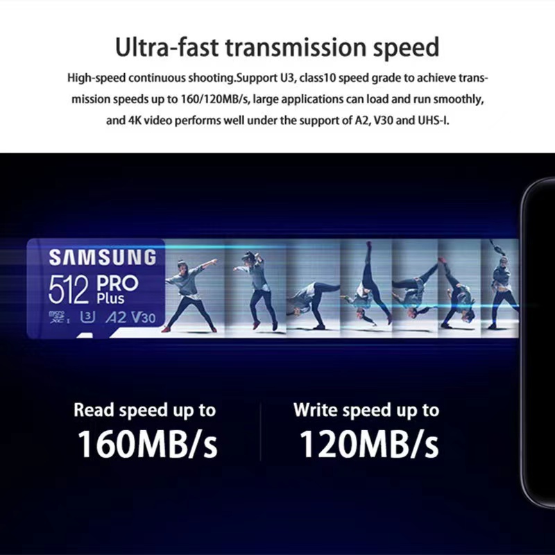 SAMSUNG Memory Card MicroSD For CCTV Dashcam IP Cam phone Memory Card ...