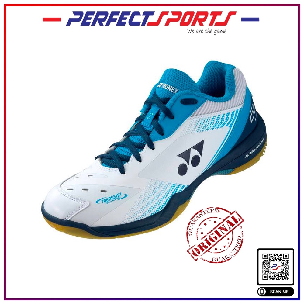 Yonex Power Cushion 65 Z 3 White/Ocean/Blue MEN'S Badminton Shoe ...