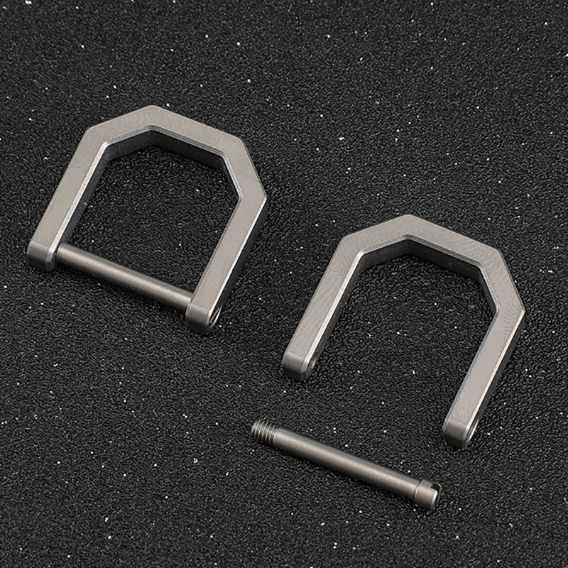 CNEDC Titanium Alloy Horseshoe Buckle Connected Multi-functional Mini ...