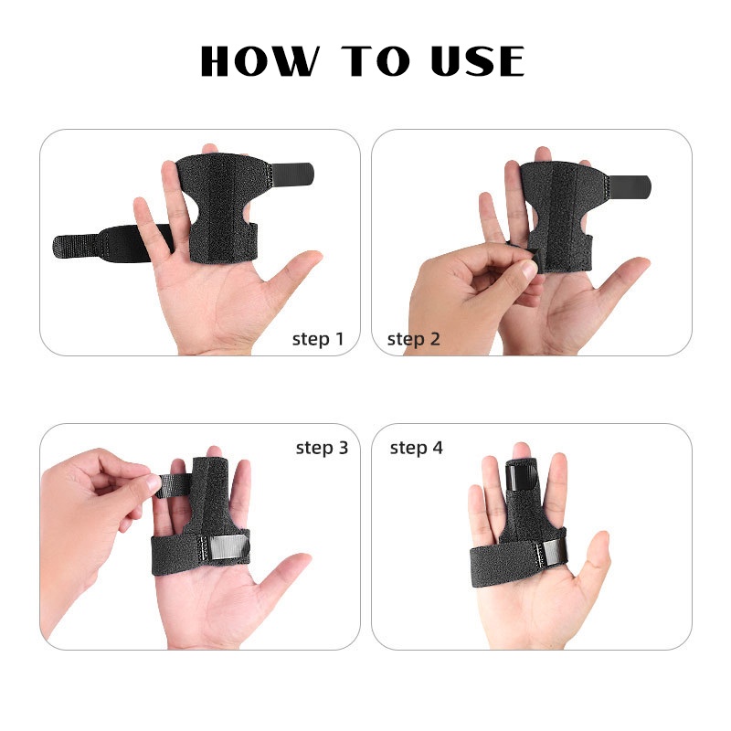 Finger Fixation Band Five Finger Joint Dislocation, Sprain Bone ...