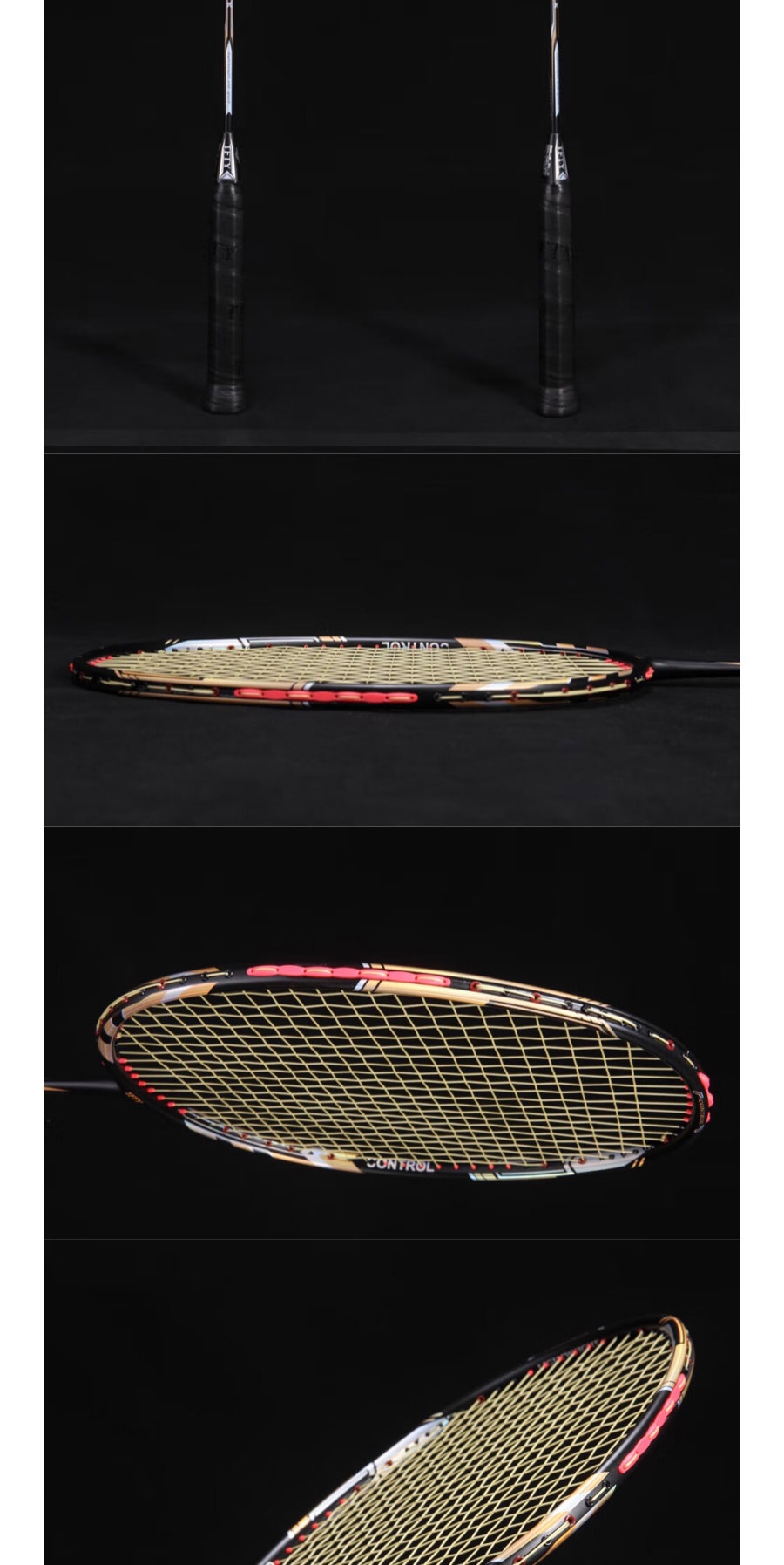 Alpsport Sc-Tfty 5u 35 Lbs Badminton Racket 100% Genuine Full Carbon ...