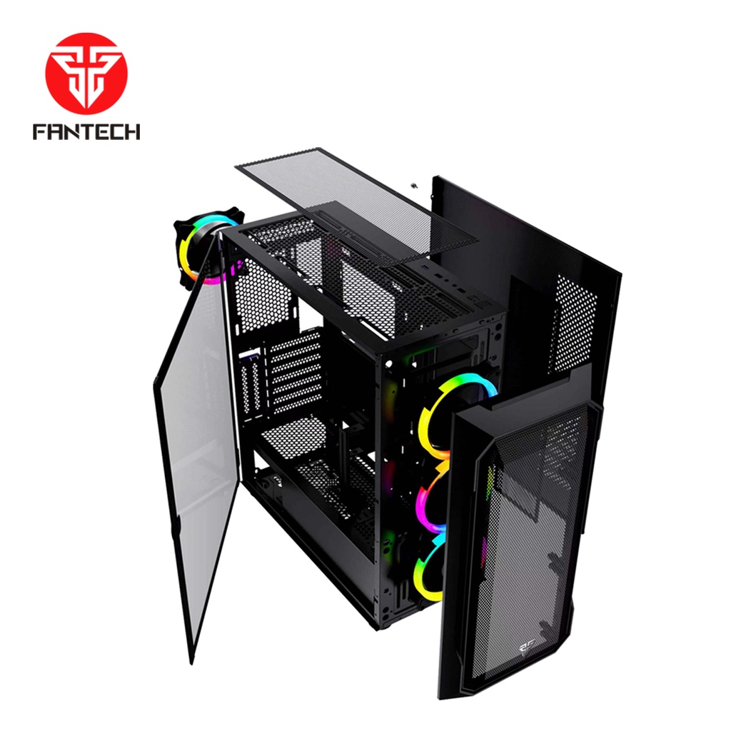 Fantech AERO XL CG81 CG82 RGB Full Tower Case Desktop Case or PC case ...