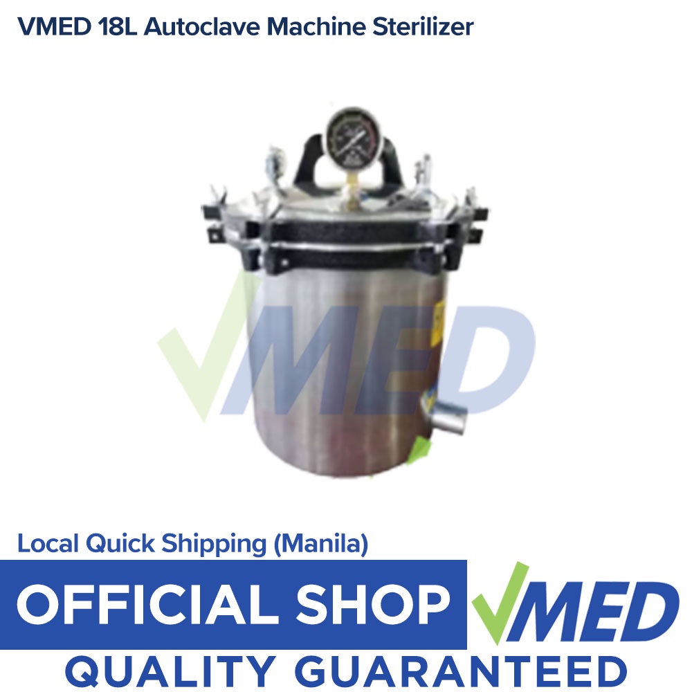 VMED 18L Autoclave Machine Sterilizer | Shopee Philippines