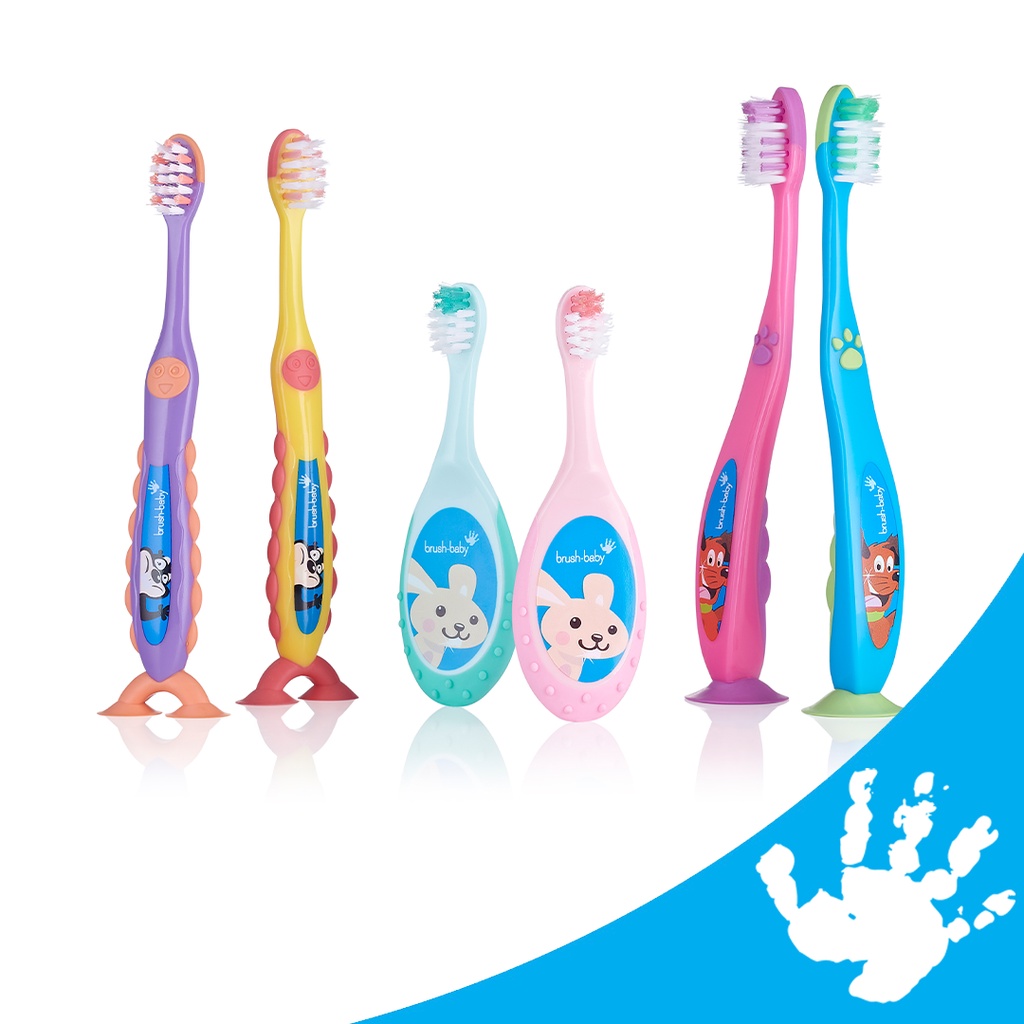brush-baby Floss Brush Starter Toothbrush For 0 3 Years - ( British UK ...