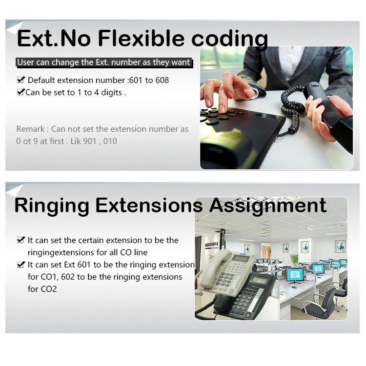 Pbx Intercom office system MD108 Small PABX MD206 MD308 | Shopee ...