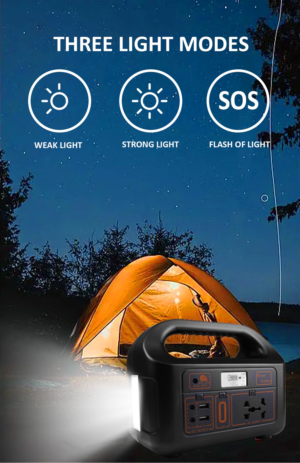 NSS Power Station 220V 150W solar generator station multi-function ...