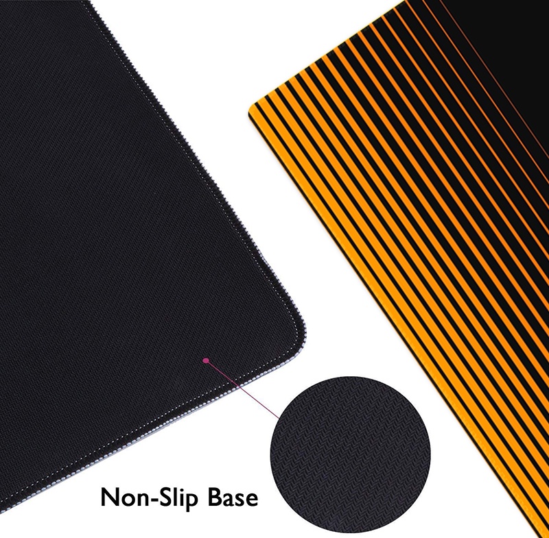 Vintage Stripes Mousepad Retro Extended Large Gaming Mouse pad Stitched ...