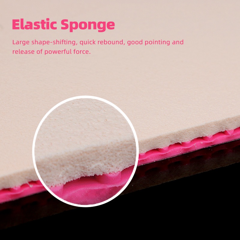 LOKI RXTON 3 Blue Pink Table Tennis Rubber Pimples-in Tacky Ping Pong ...