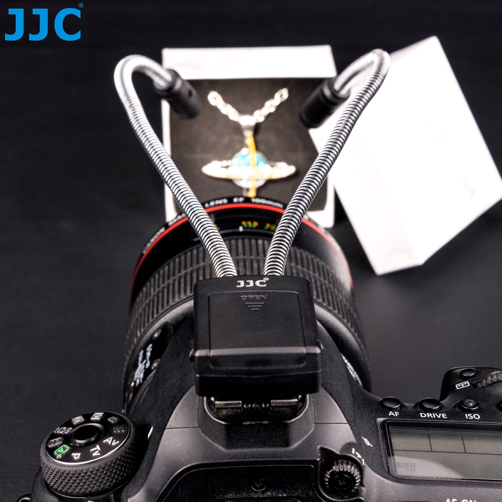 JJC LED-2DII Flexible Arm Light for Close-up Macro Photography , 5600K ...