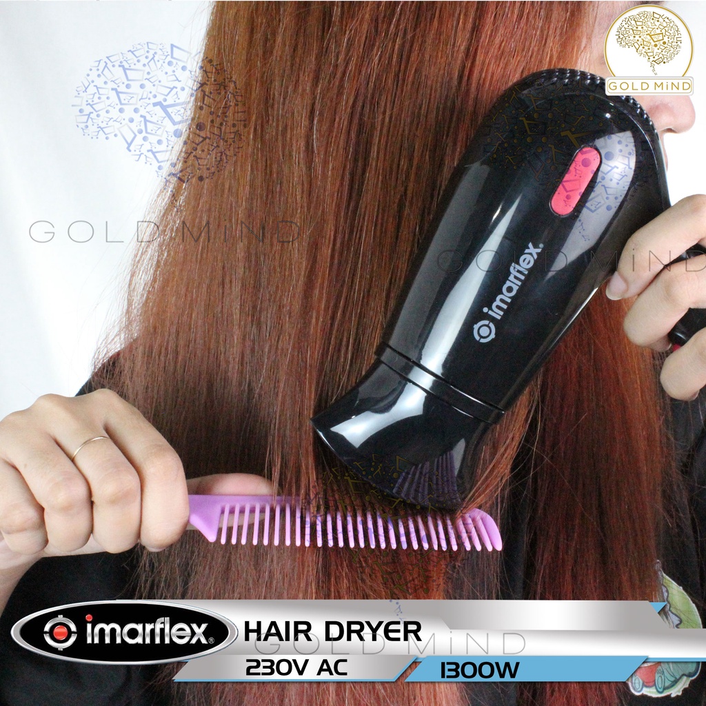 Imarflex HD-1300 Portable Hair Dryer Blower 1300W | Shopee Philippines