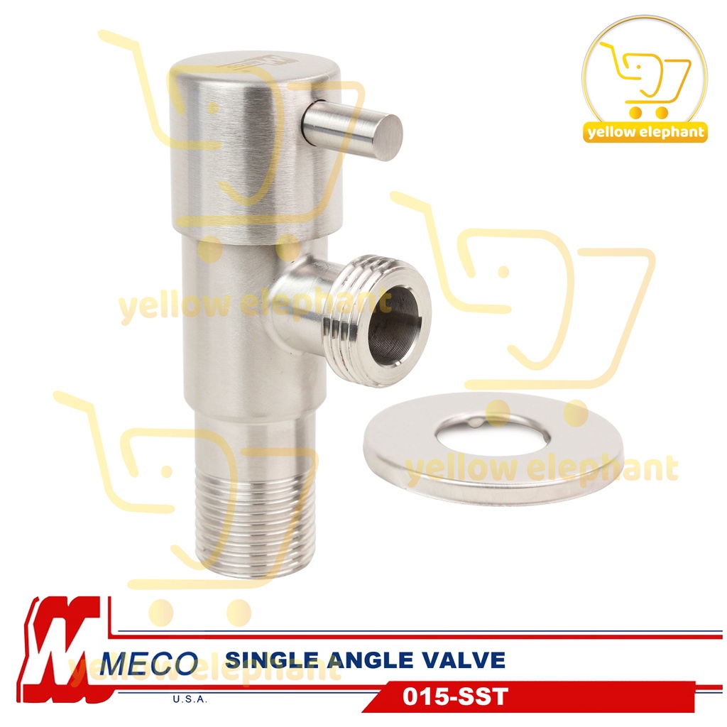 MECO Single Angle Valve 1/2 x 1/2 Bidet Water Closet | Shopee Philippines