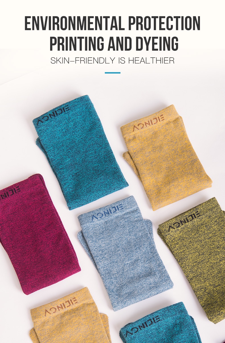 3 Pairs AONIJIE Running Socks Medium Long Tube Anti Blister Men Women ...