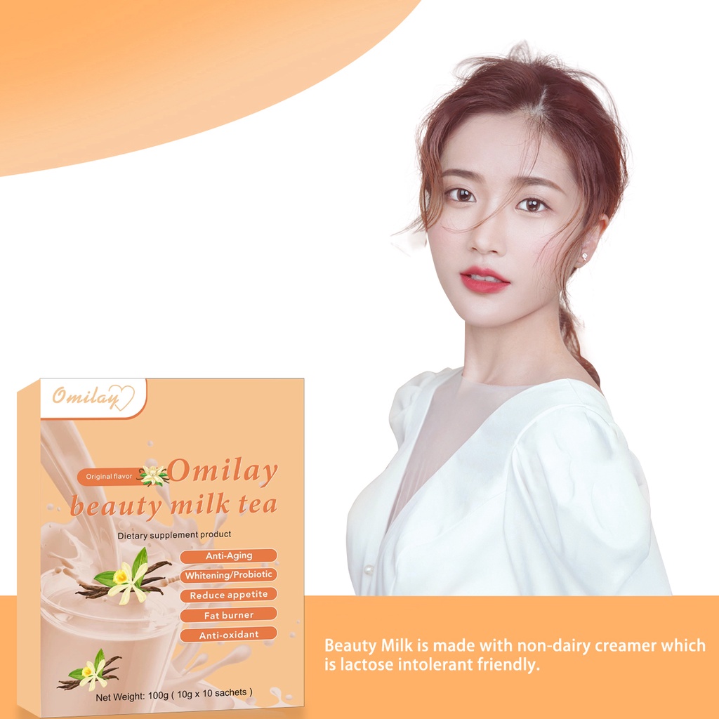 Omilay Beauty Milk Collagen Glutathione Drink Antioxidant Glutathione ...