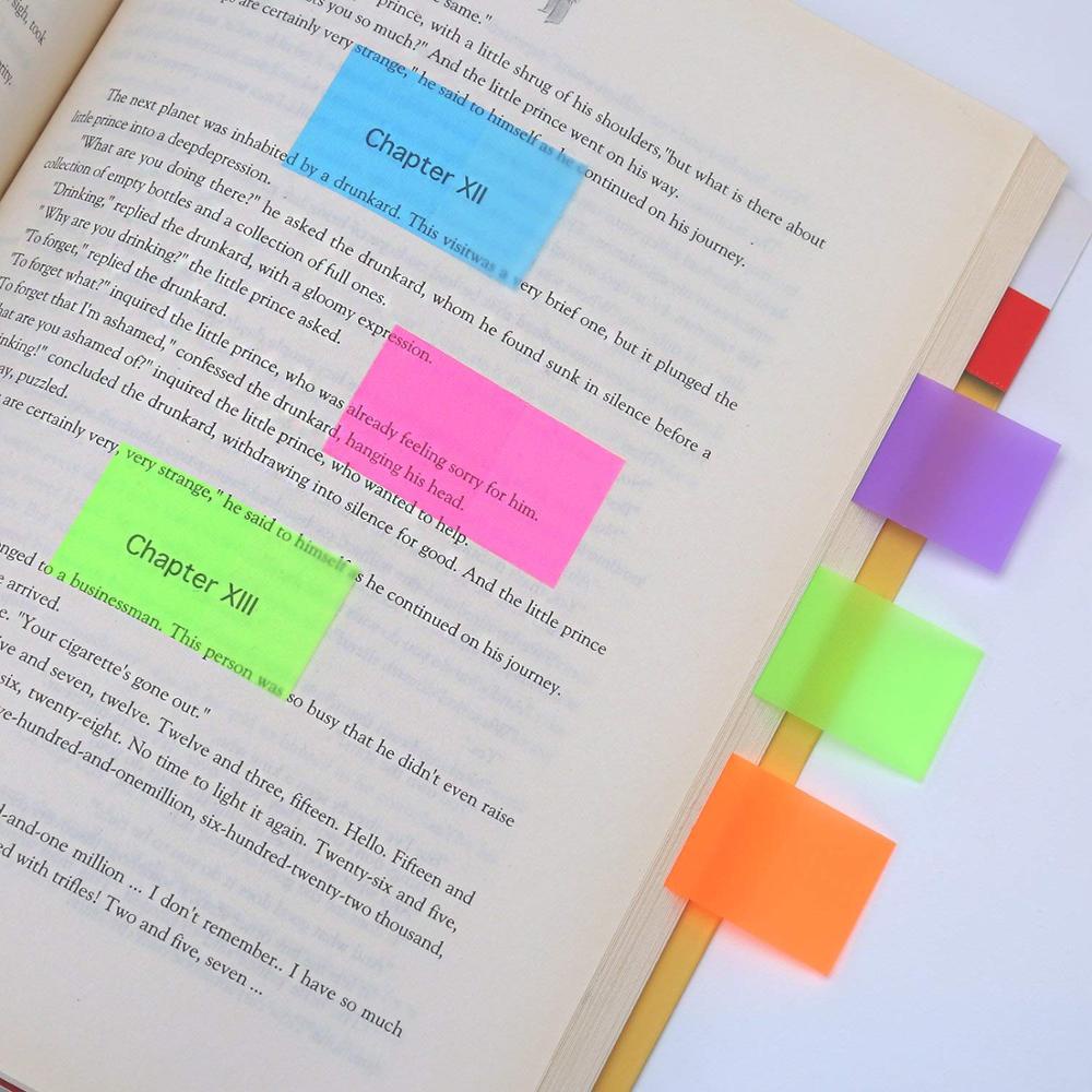 7 Color Flags Index Tabs Sticky Notes Writable Labels Page Marker ...