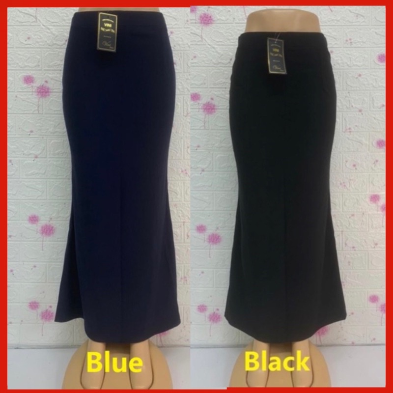 KAIN FESYEN 1183 / PLUS SIZE/ MERMAID SKIRT/ KAIN FESYEN WANITA/ WOMEN ...