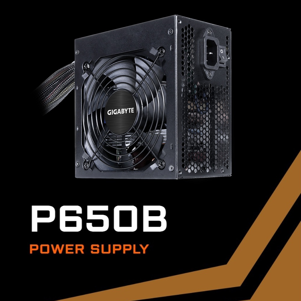 Gigabyte P650B 650 Watts (650W) 80 Plus Power Supply Bronze, Brand New ...