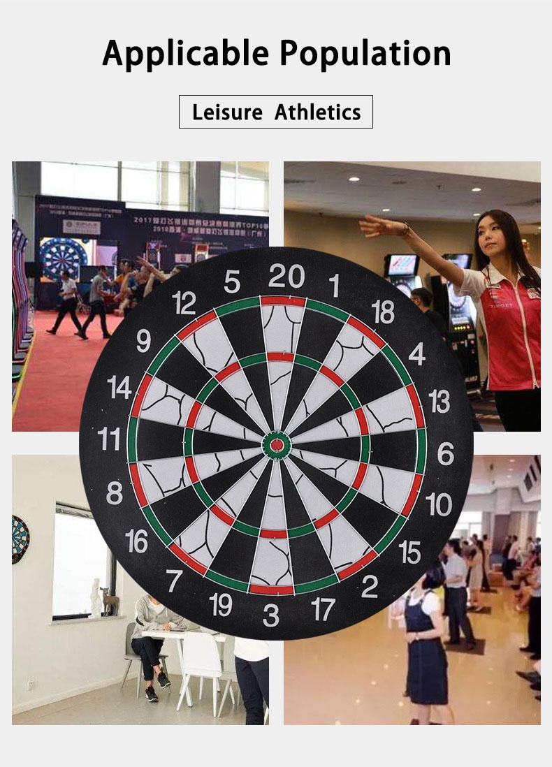 [With 6pcs Darts] 18 Inch Professional Dart Board Original Dart Board ...