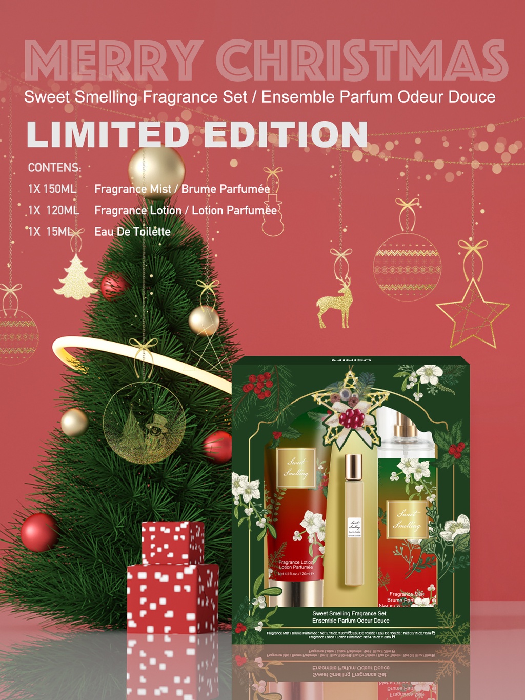 MINISO Fragrance Gift Set | Shopee Philippines