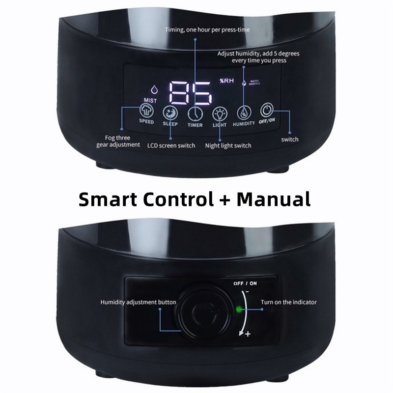 HGV【COD】Ultrasonic Smart Air Humidifier 4.5L/6.5L Large Capacity ...