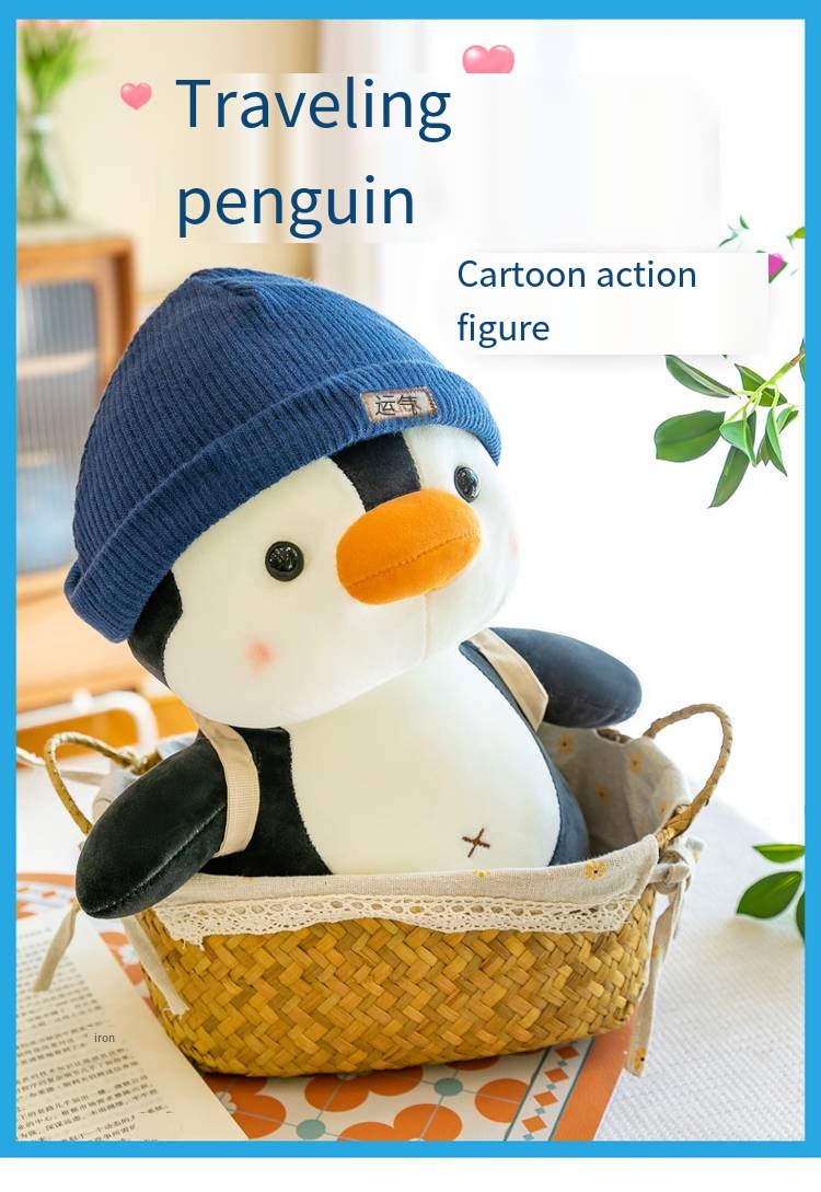 Hug Me Penguin Plush Toy Cute Animal Penguin Stuffed Toy bunny Soft ...