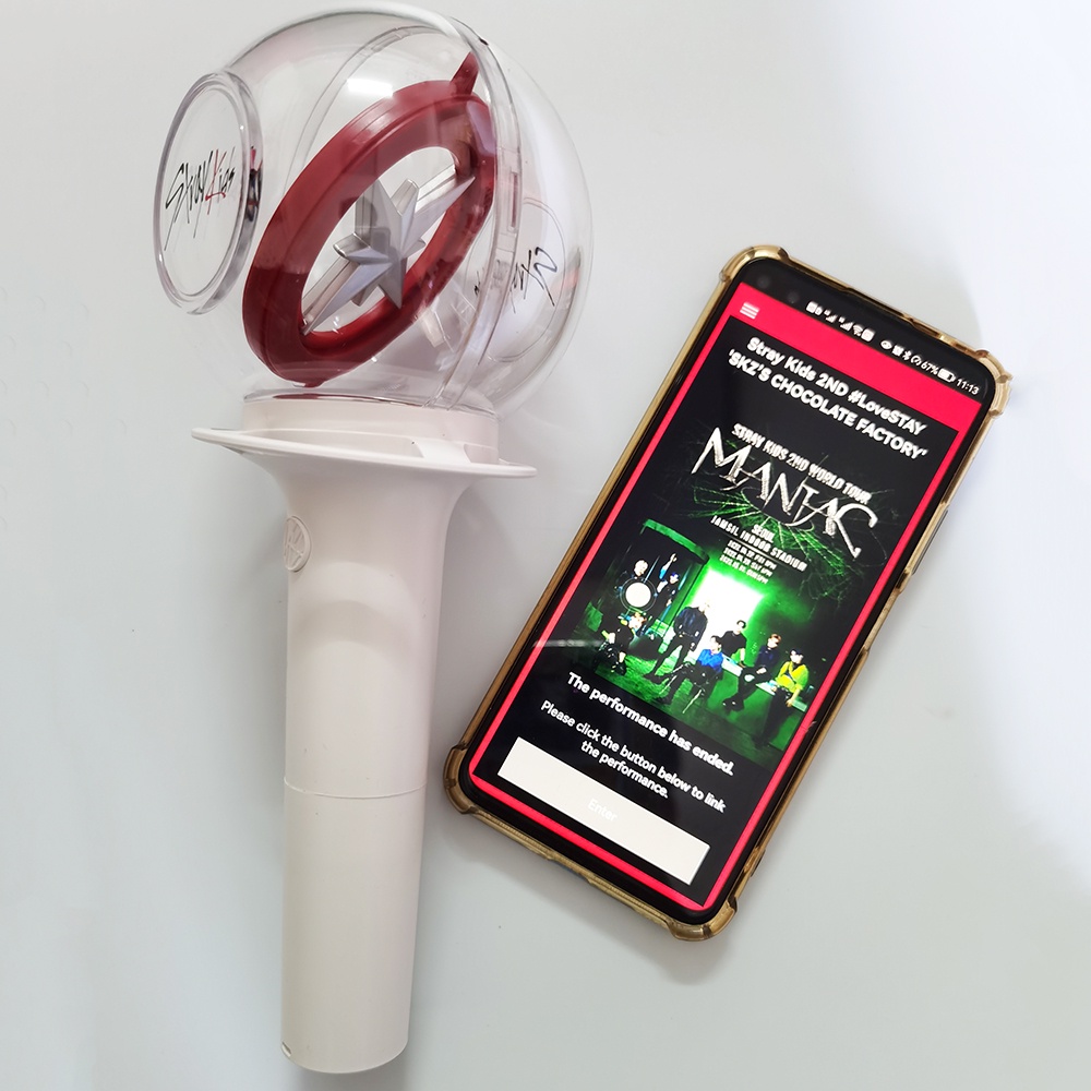 Straykids Lightstick Official Light Stick with Freebies Fanslight ...