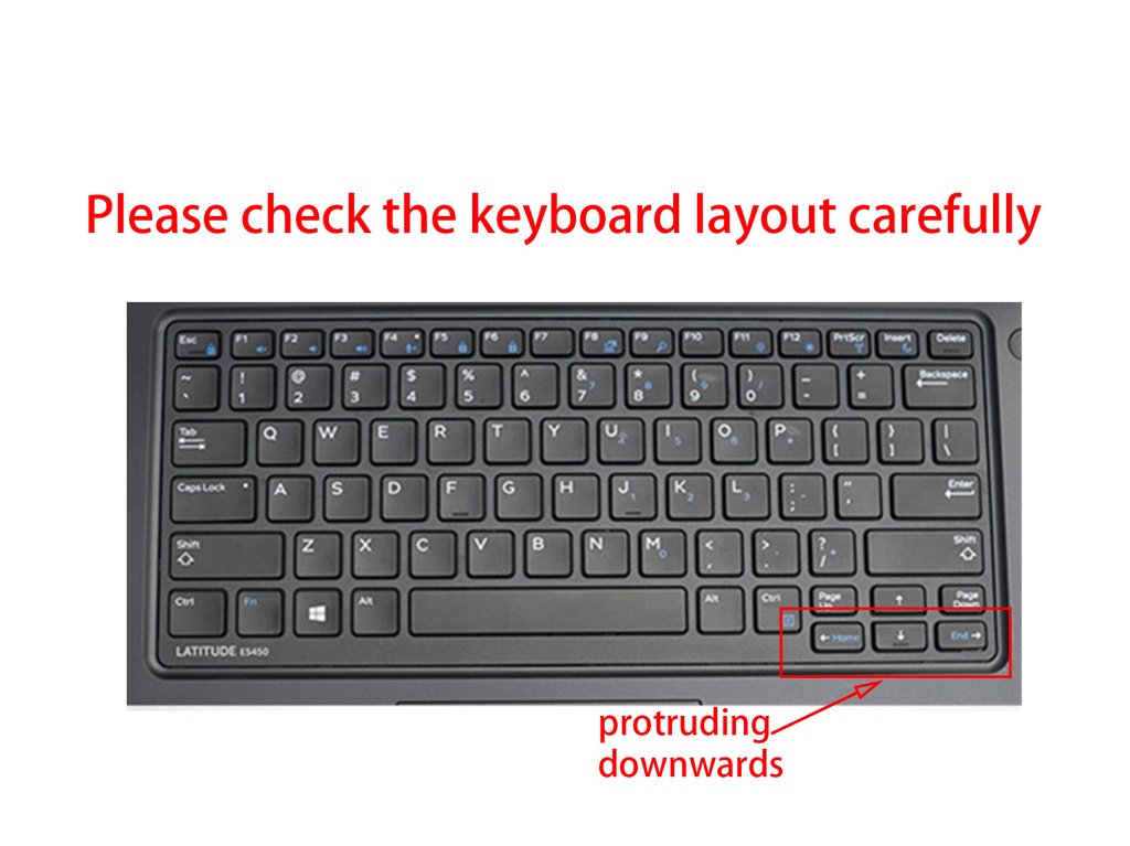 For 12 inch Dell Latitude E7370 E5280 E7280 Laptop Accessories Keyboard ...