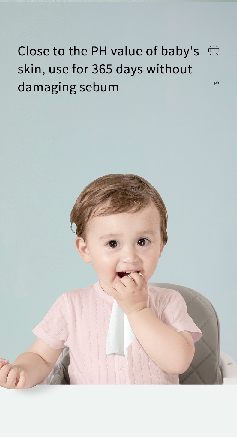 MUMMY BABY 3 layers 8 packs of facial tissue paper log tissue blue ...